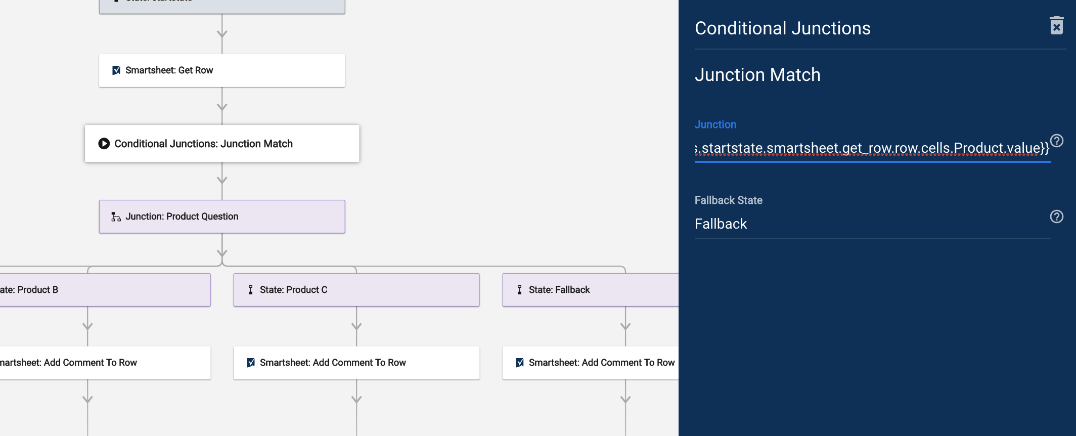 Route Workflows With Junctions Smartsheet Learning Center 8135